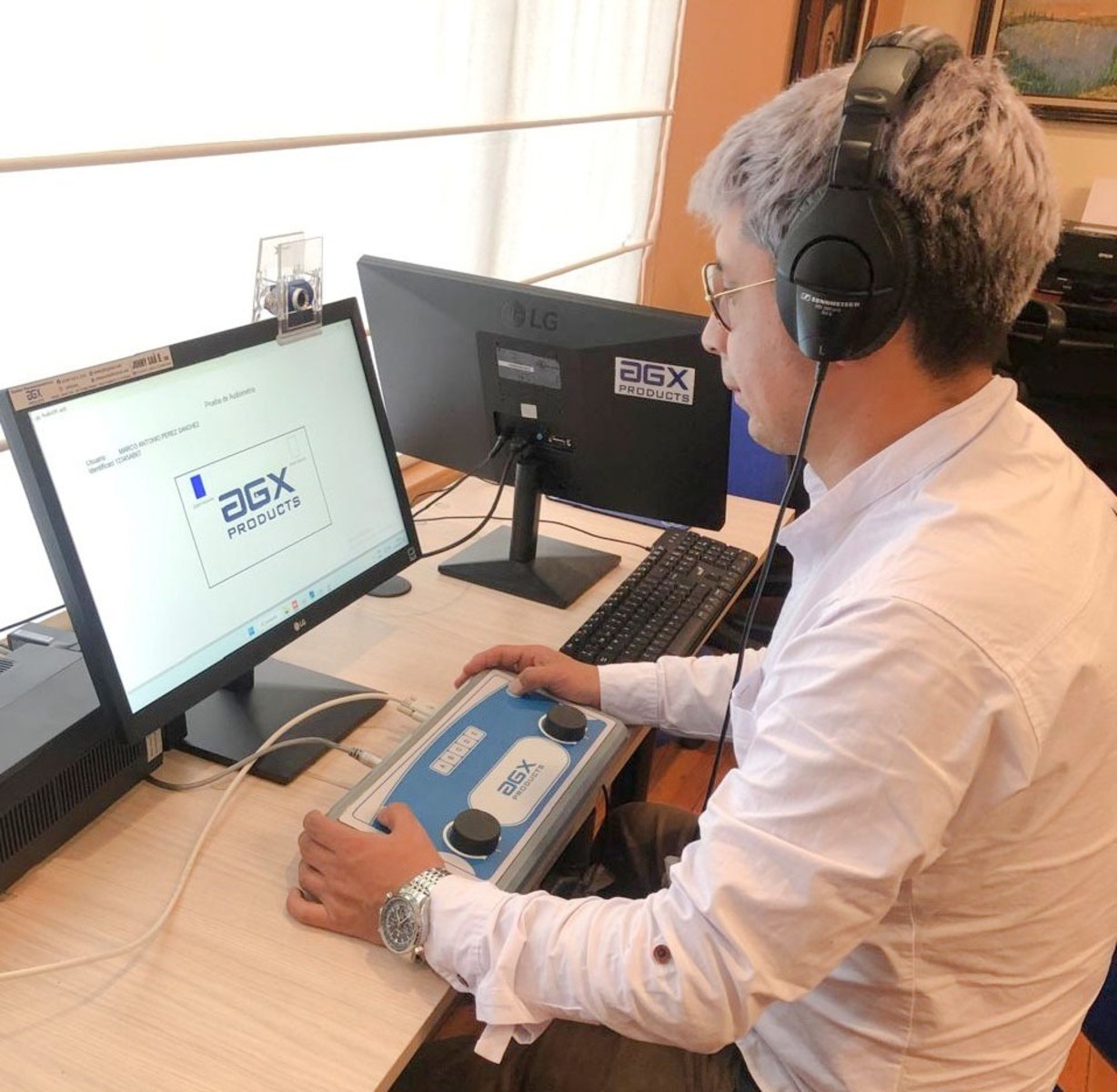 Mantenimiento para equipos psicosensométricos ADS Plus y AGX PRODUCTS